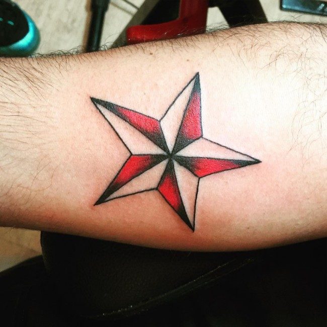 Red Star Tattoo Meaning Gang One Of The Most Common Colored Star 
